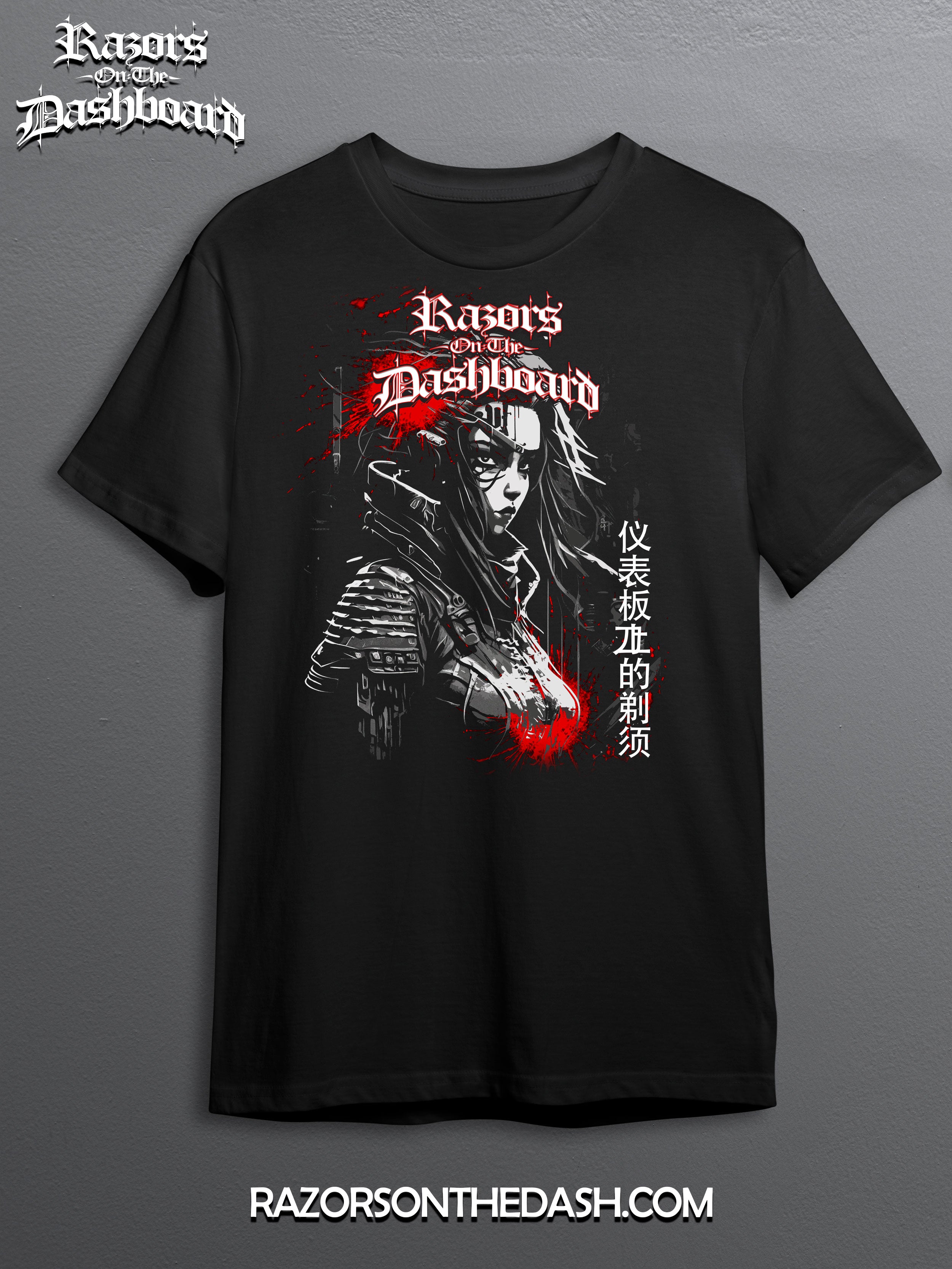 Razor Graphic Tees – Razors on the Dashboard | Edgy Tee Shirts for ...